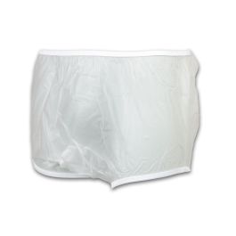 Waterproof Vinyl Plastic Pants - Medium ( 26 - 34") - Pack Of 3